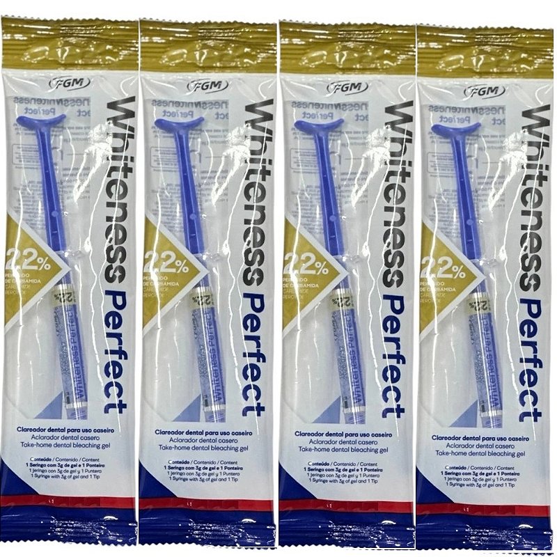Whiteness Perfect 22% - 4 Unidades - Dental RM - Sua loja On-line de ...