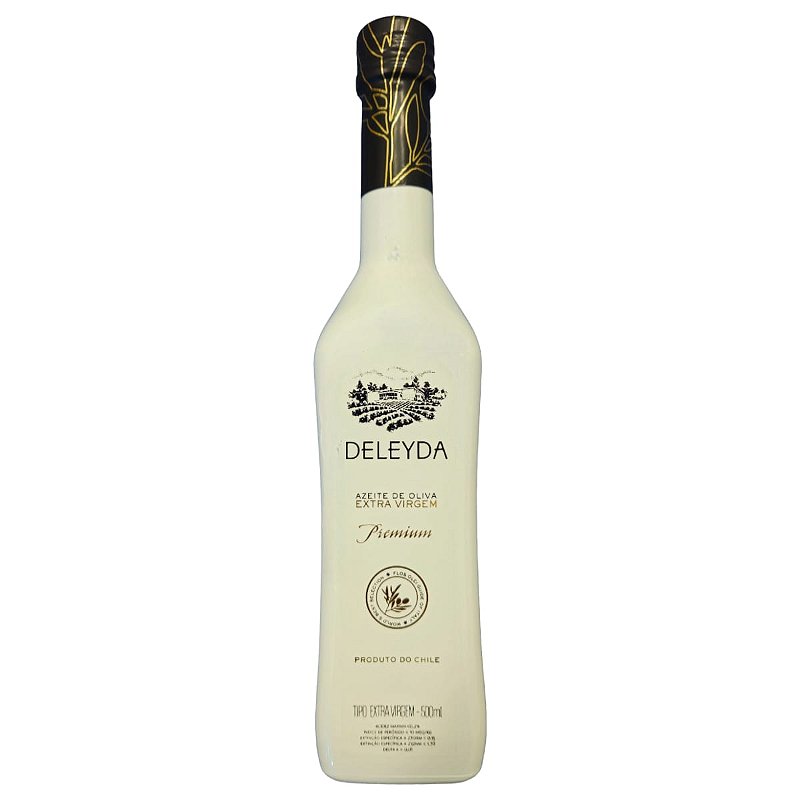 Azeite Extra Virgem Deleyda Premium Chileno 500ml. - Azeite de A AZeite Azeite Extra Virgem Deleyda Premium Chileno 500ml. - Azeite de A AZeite