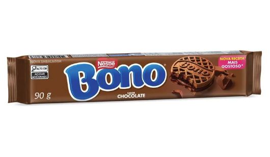 Biscoito Bono Sabor Chocolate Nestle - 90G - Loja de festa Cabral e Sousa