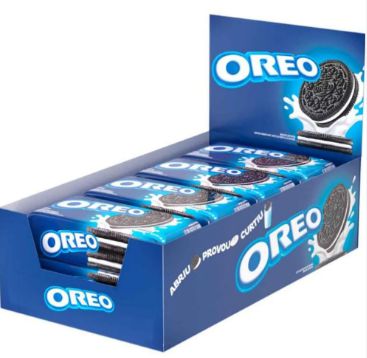 Biscoito Recheado Oreo Original Mondelez - 8X36G - Loja de festa Cabral ...