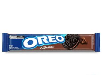 Biscoito Recheado Oreo Sabor Chocolate - Pacote com 90G - Loja de festa ...