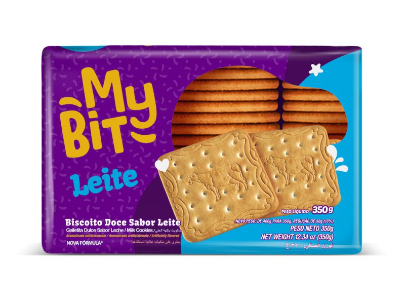 My Bit Biscoito Leite 350gr - Loja de festa Cabral e Sousa