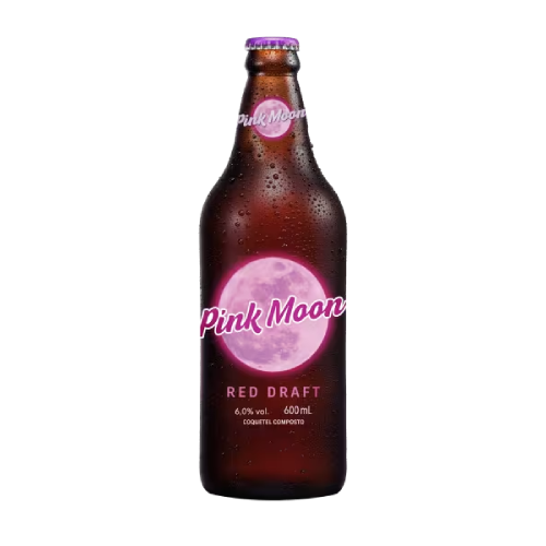 Chopp de Vinho Pink Moon - Garrafa com 600ML - Loja de festa Cabral e Sousa