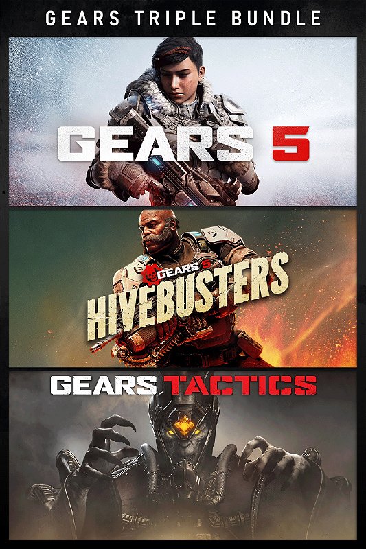 Gears Coleção Tripla - TB Games