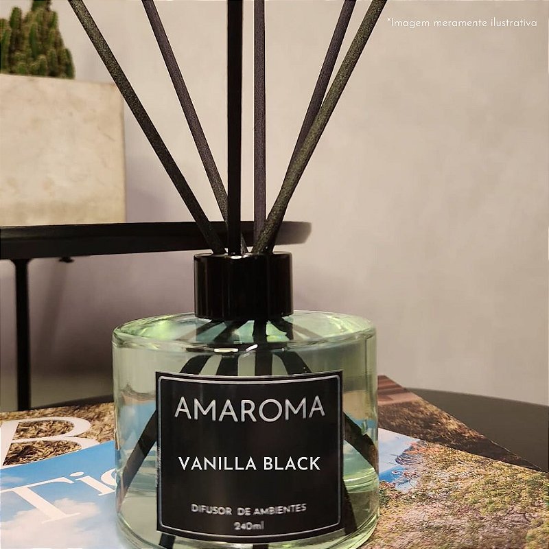 Difusor Vanilla Black 240ML - amaroma