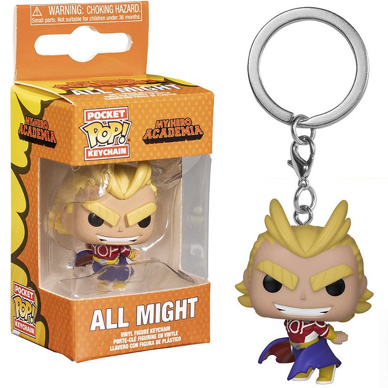 Pocket Pop Keychain my Hero Academia All Might - Popular Geek