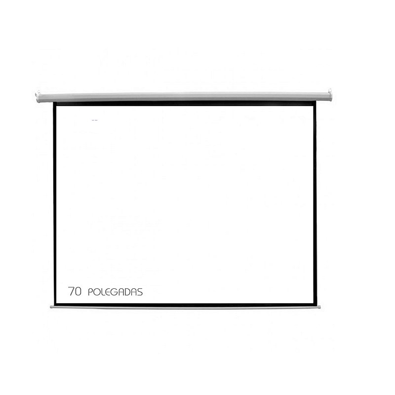 Tela de Projeção CSR Elétrica 70 Polegadas 220V - Kalifa Prime