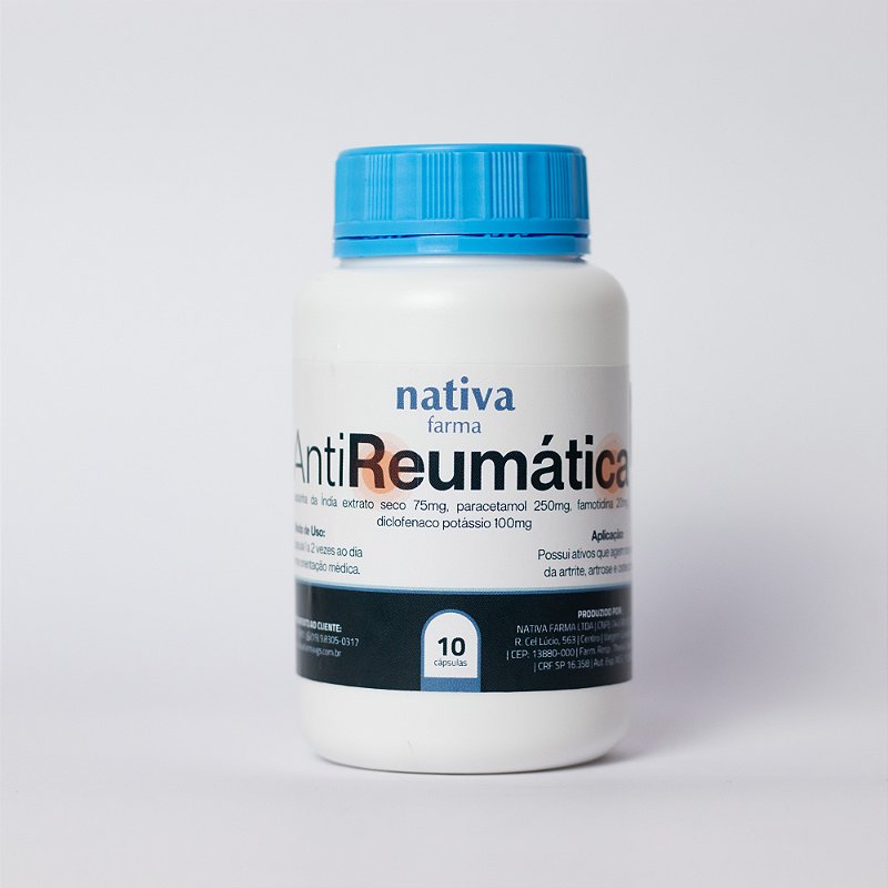 Composto Anti Reumático Nativa Farma - Nativa Farma