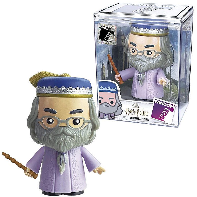 Boneco Colecionável Dumbledore Harry Potter Fandom Box 10x12 Líder ...