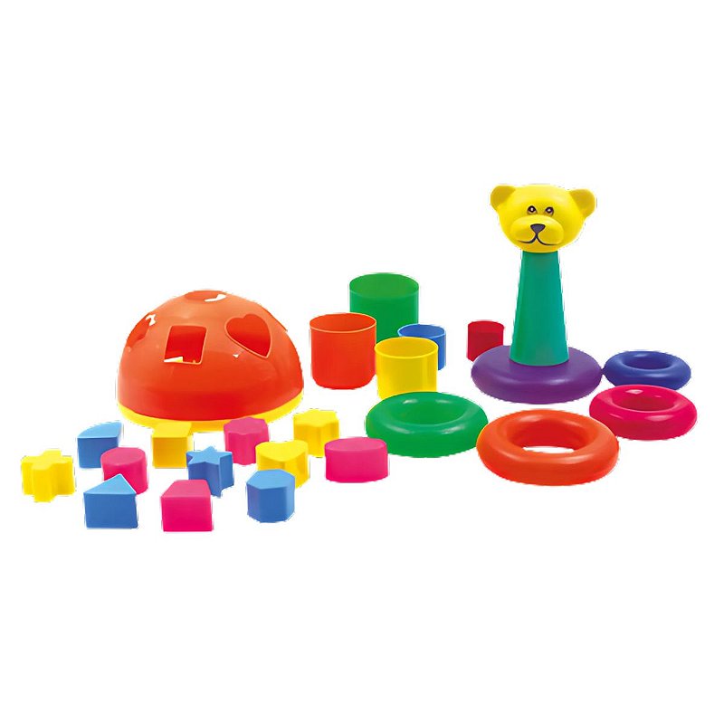 Brinquedo Didático Educativo Diversão Baby Toys Set Pica Pau Brinquedos ...