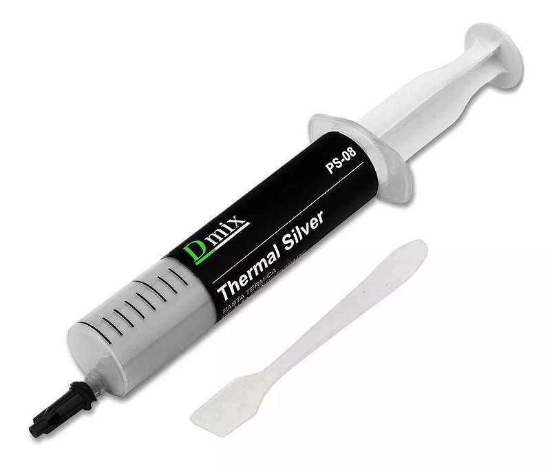 PASTA TERMICA PRATA 30 GRAMAS COM PAZINHA PS-08 DMIX - Vidacom