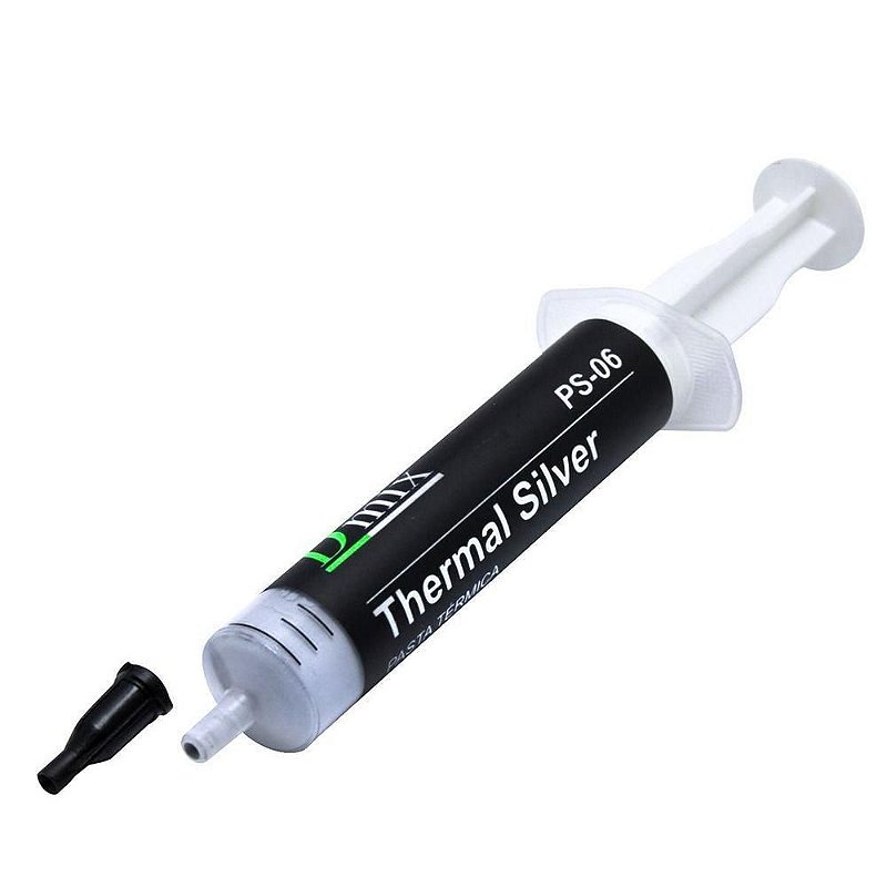 PASTA TERMICA PRATA 10 GRAMAS COM PAZINHA PS-06 DMIX - Vidacom