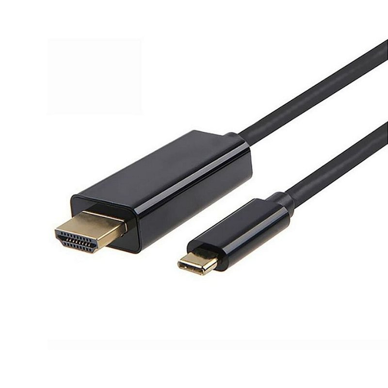 CABO COM CONECTOR TIPO-C PARA HDMI 1.5METRO D-HT01 1.5M GRASEP - Vidacom