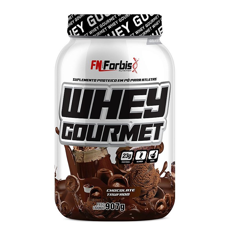 Whey Protein Gourmet 907g Pote - FN Forbis - Forbis Nutrition