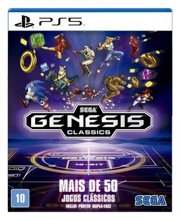 SEGA GENESIS CLASSICS PS5 PSN MIDIA DIGITAL - Bela Gamer