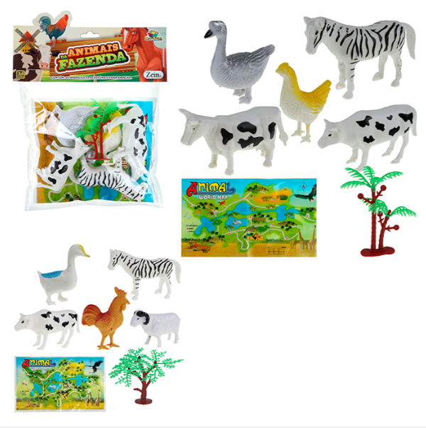 Animais Da Fazenda 7Pcs - TheLele Kids