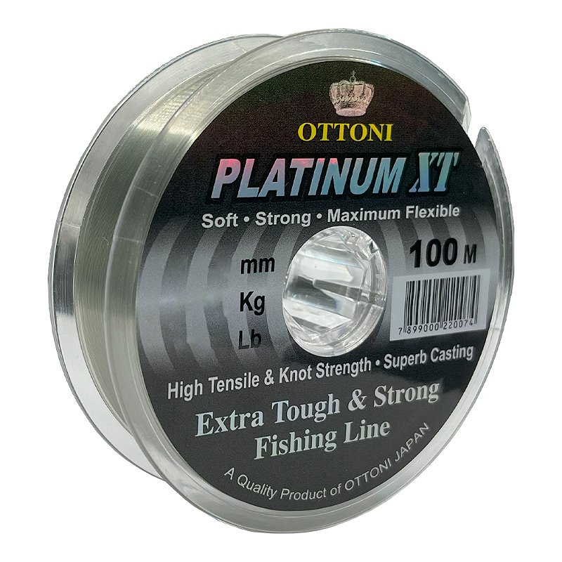 Linha Monofilamento Ottoni Platinum XT – Alta Resistência para Pesca ...