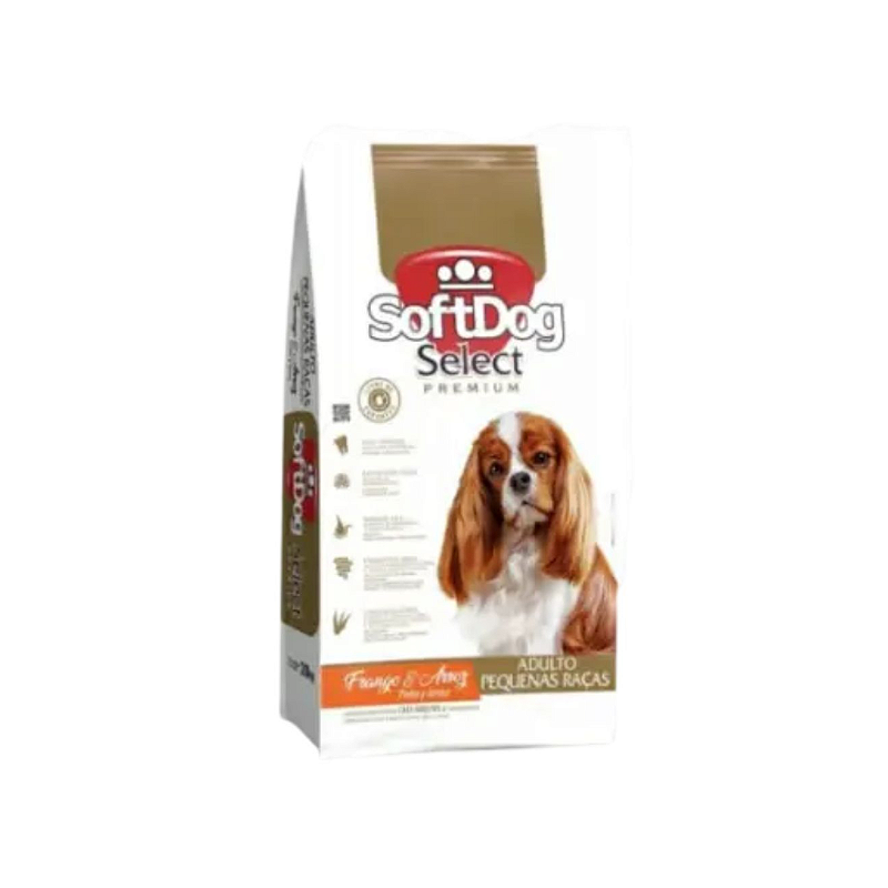 Soft Dog Select Premium Raças Peq. 10,1kg - Ciellos Petshop
