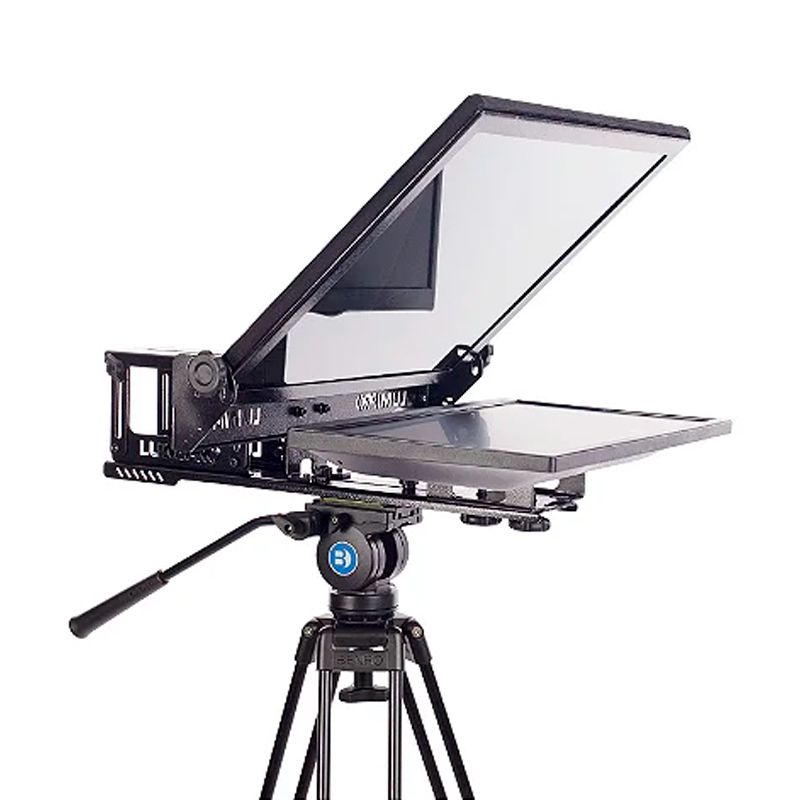 Teleprompter Profissional Led TP19' Com Monitor Da Lumipro - Loja da Câmera