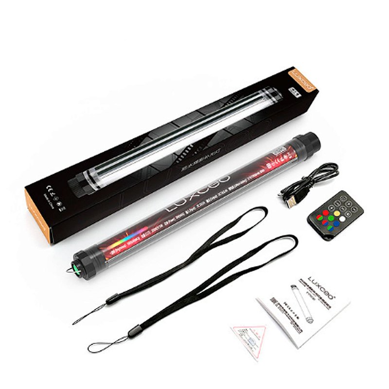 Bastão de luz LED Luxceo P7 RRG - 3000k-5750k - Profissional - Loja da ...