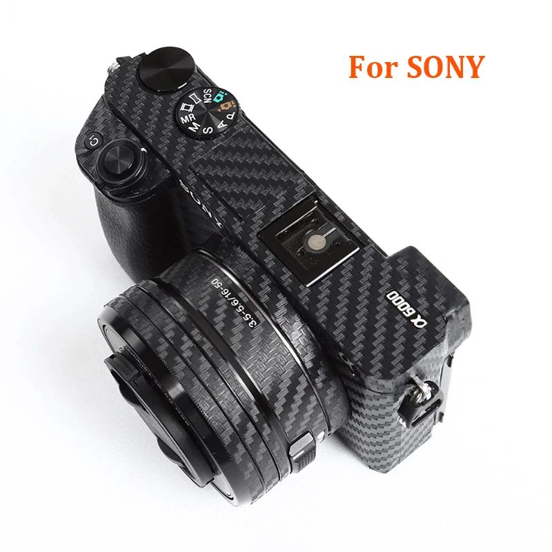 Kit Skin Adesiva Proteção Corpo Para Sony A6300 + 16-50mm - Loja da Câmera