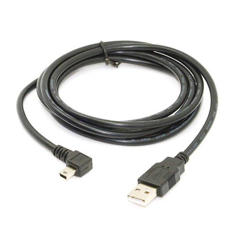 Cabo Mini Usb 5 Metros Blindado Para Câmera Canon - Loja da Câmera