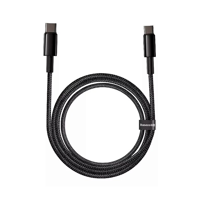 Cabo Turbo 100W Tipo C 1m Baseus - Loja da Câmera