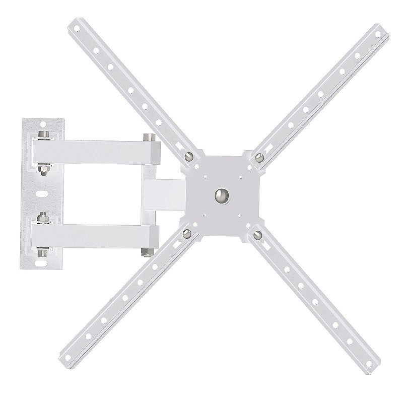 Suporte p/ TV até 55 polegadas Tri Articulado SBRP1040Branco - Mix Visão