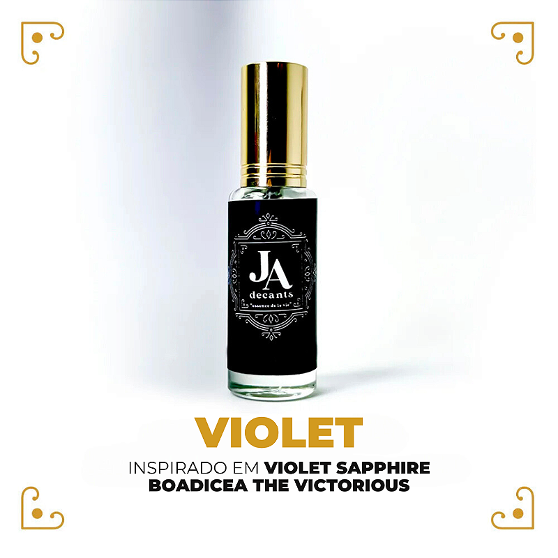 Violet - Inspirado em Violet Sapphire Boadicea The Victorious - JA DECANTS
