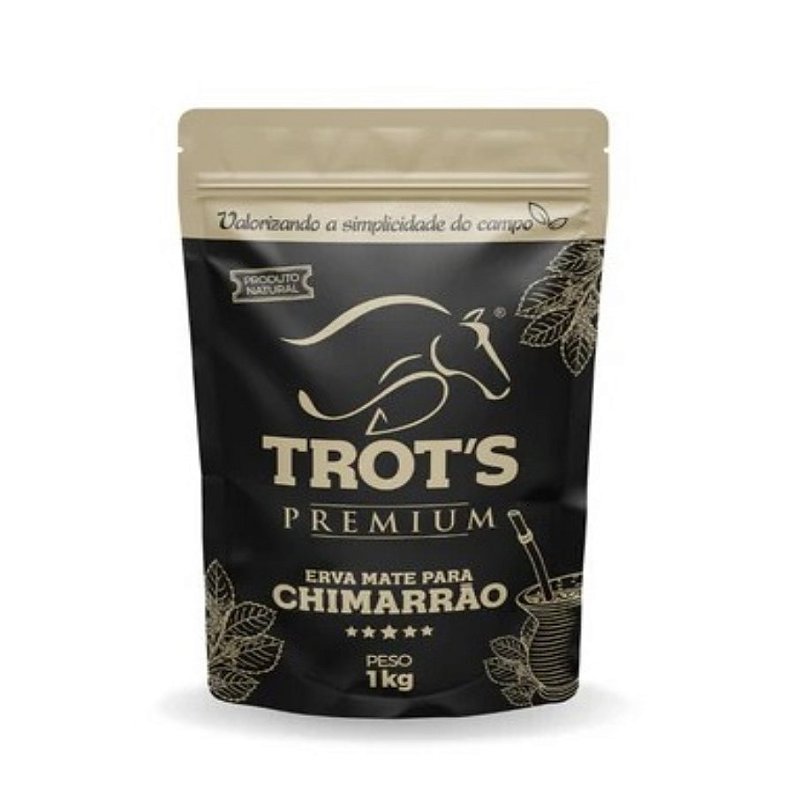 ERVA MATE PARA CHIMARRAO TROT'S 1KG É NA ECCO TABACARIA - Ecco Tabacaria ERVA MATE PARA CHIMARRAO TROT'S 1KG É NA ECCO TABACARIA - Ecco Tabacaria