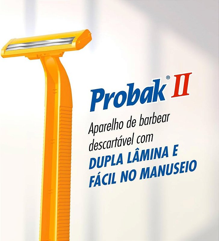 Aparelho De Barbear Probak Ii Amarelo - Gillette - DMI MATERIAL MEDICO ...