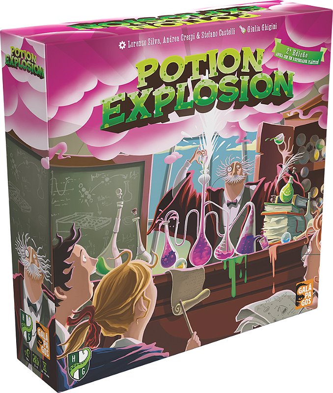 Potion Explosion - Guilda dos Jogos - BLACK FRIDAY - Guilda dos Jogos ...