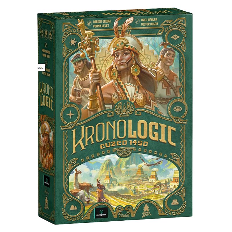 Kronologic: Cuzco 1450 - Compre Aqui! - Guilda dos Jogos | Boardgames e ...