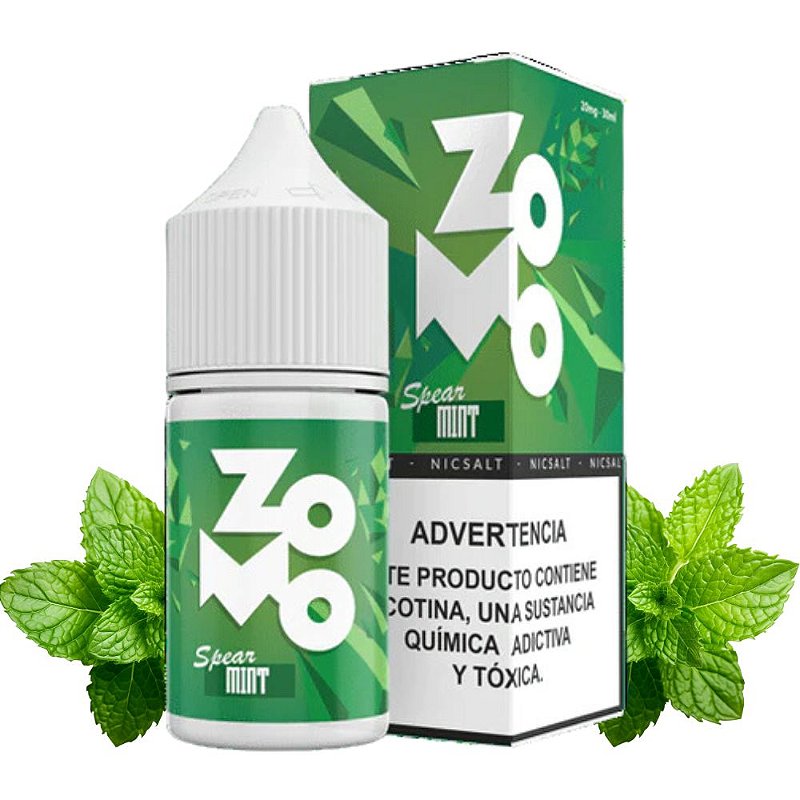 Nic Salt Zomo Mint 30ml / 20mg - Spearmint - Warpod Store - Uma Guerra ...
