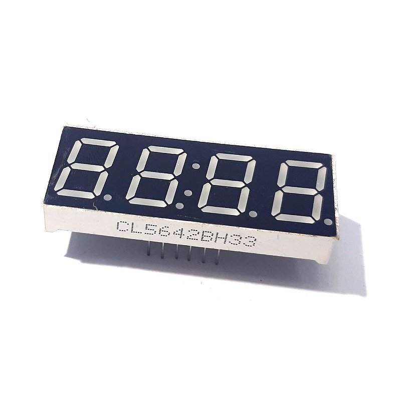 Display de 7 segmentos com 4 Dígitos - Makkers