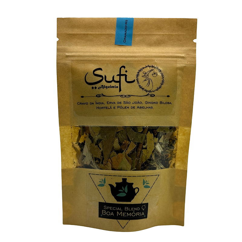 Chá Special Blend - Boa Memória - 18g - Sufi Alquimia