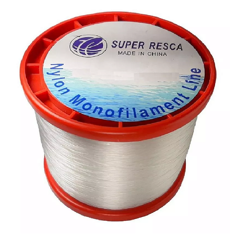 Linha de Pesca Monofilamento Carretel de 100 Gramas pesca artesanato ...