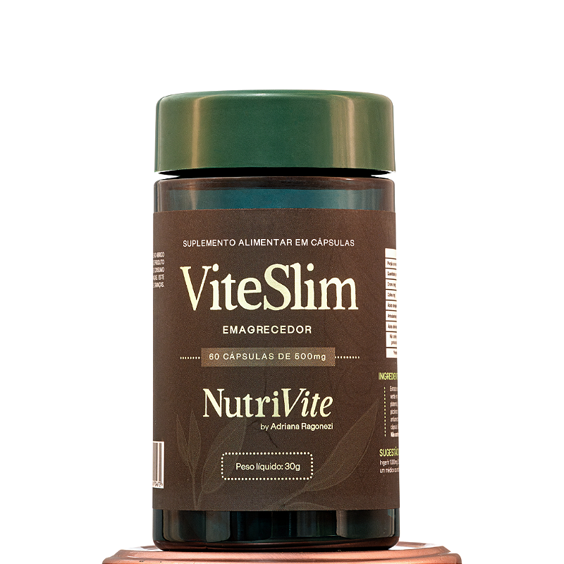 ViteSlim - Emagrecedor - NutriVite - Suplementos Premium para Nutrir Vidas.