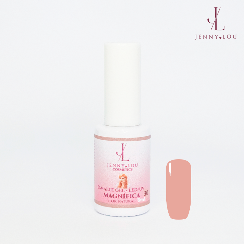 Esmalte em Gel Led/UV Magnífica 8ml Jenny Lou - Jenny Lou Cosmetics