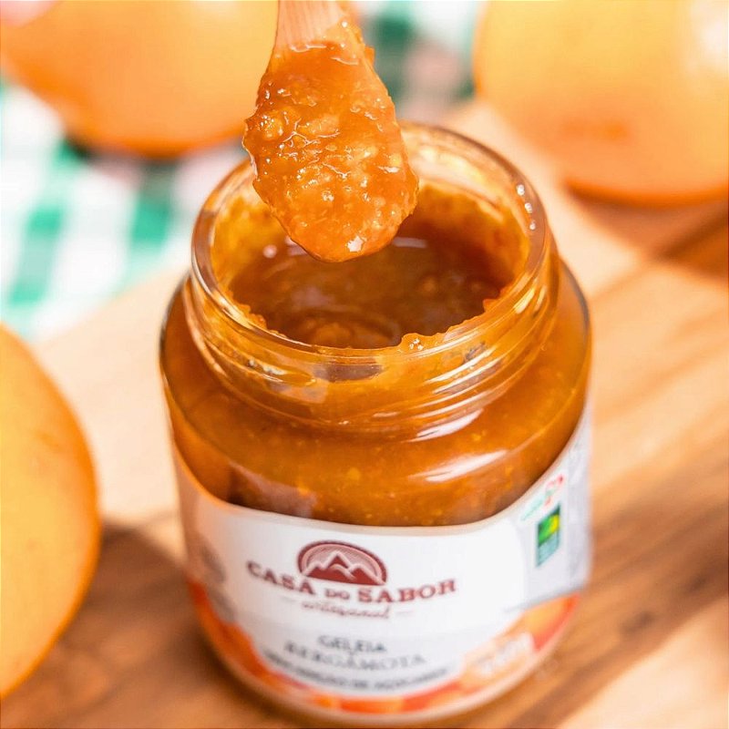 Geleia de Bergamota Casa Sabor 260g | Sem Açúcar Natural - Broto Botica ...