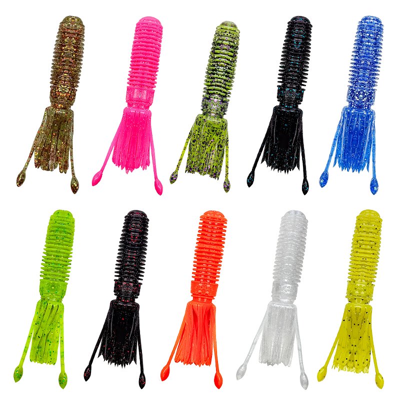 Isca Soft Artificial FAT TUBE - Camalesma Iscas Soft