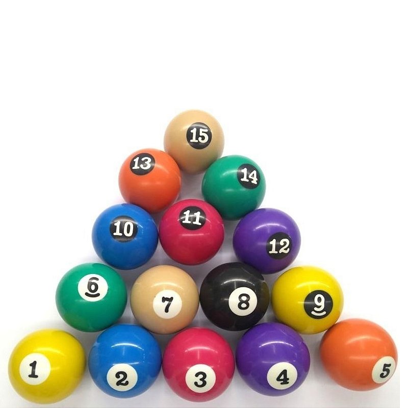 Jogo Bola Sinuca Bolas Bilhar 50mm - Lojas Mota - Acessórios para ...