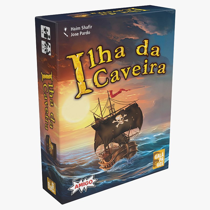 Ilha da Caveira - Board Game Barato