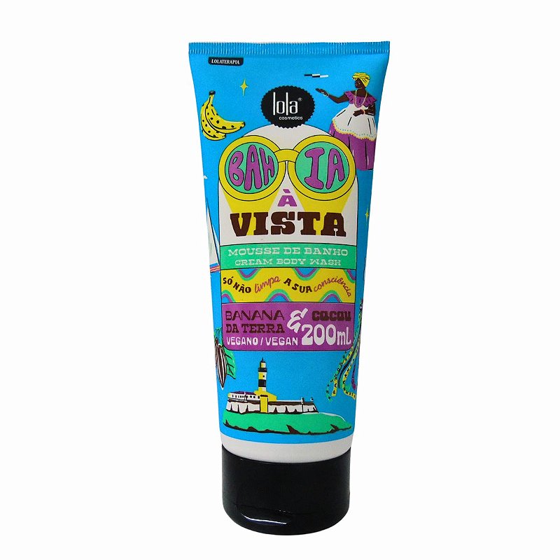 MOUSSE DE BANHO LOLA BAHIA À VISTA CREAM BODY WASH 200ML - Teruya ...