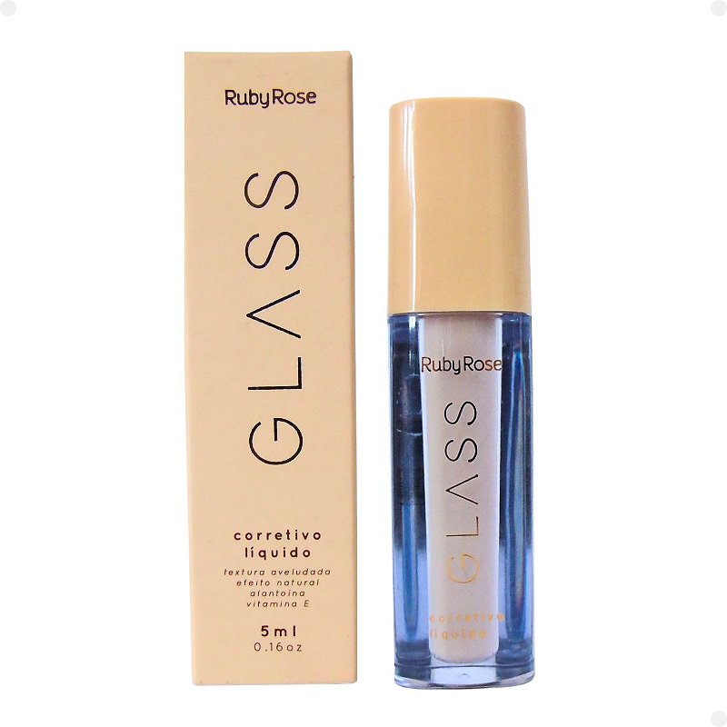 Corretivo Líquido Ruby Rose Glass Gcf10 5ml - Teruya - Cosméticos e ...