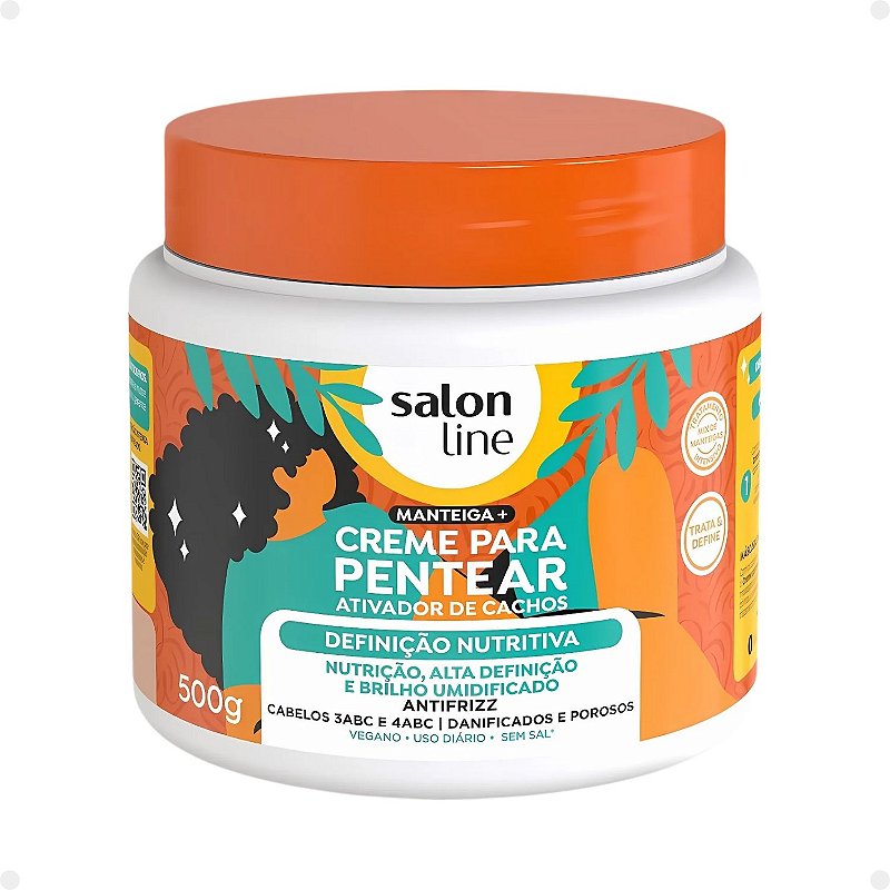Creme para Pentear Salon Line Definição Nutritiva 500g - Teruya ...