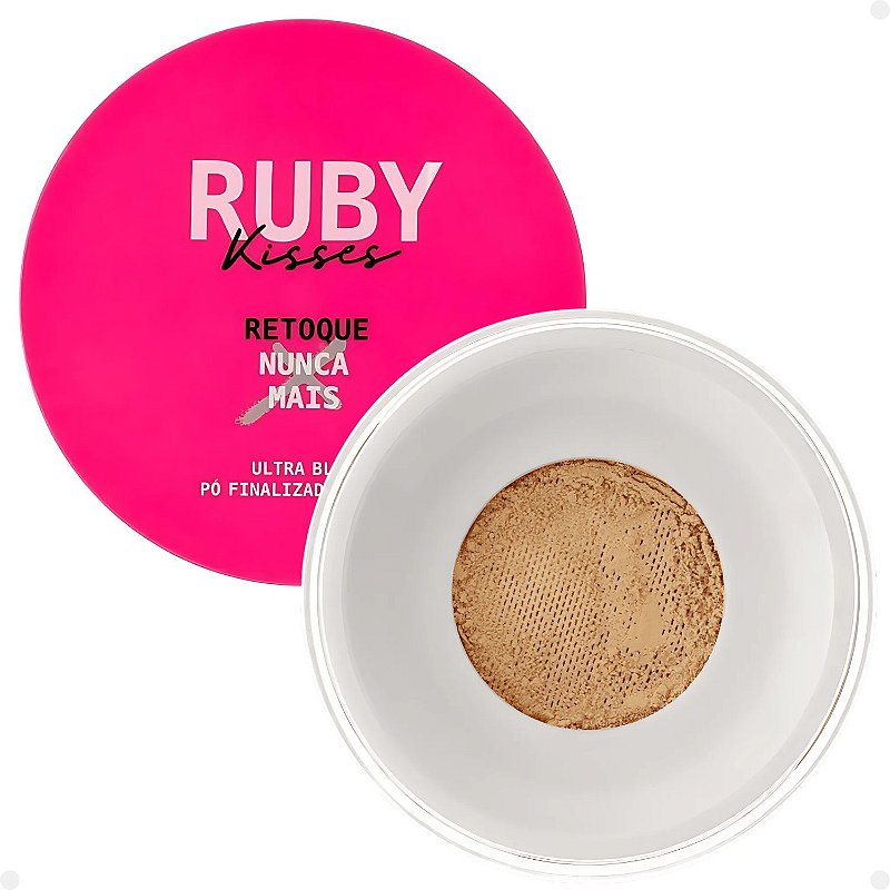 Pó Finalizador Solto Ruby Kisses Ultra Blur Retoque Nunca Mais Medium Rus02b - Teruya ...