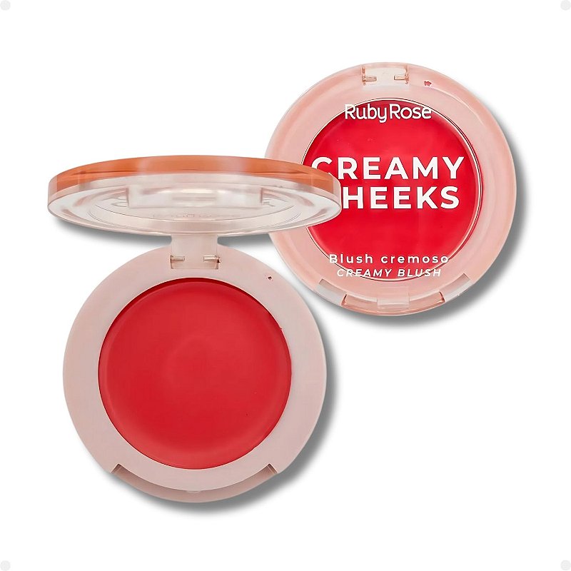 Blush Cremoso Ruby Rose Creamy Cheeks Cherry Red HB-M02-5 5,5g - Teruya ...