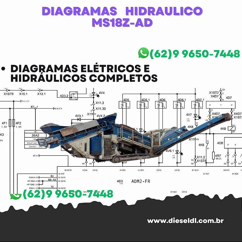 Diagramas Hydráulicos MS18Z-AD KEEMANN - DieselDL