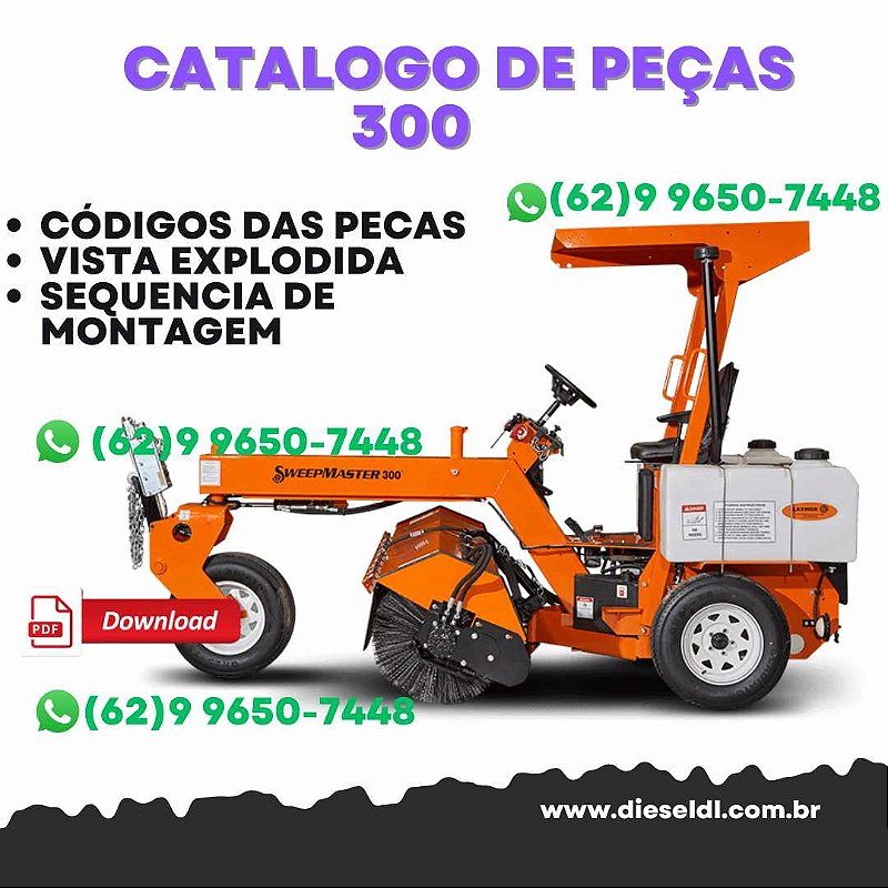 CATÁLOGO DE PEÇAS LAYMOR SWEEPMASTER 300 - DieselDL